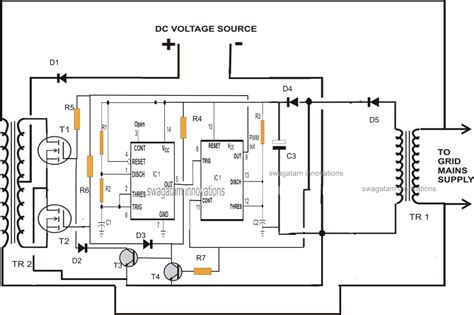Circuit Diagram Of Inverter