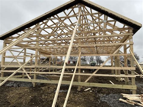 Revealing The Eivens Pole Barn Project Graber Custom Structures