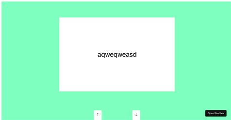 React Vertical Carousel Codesandbox