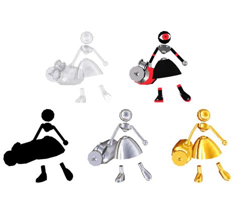 Gamecube Gotcha Force 091 Death Borg Iota The Models Resource