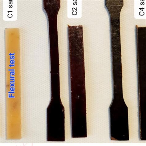Geometry Of The Specimens For Tensile And Flexural Testing Download Scientific Diagram