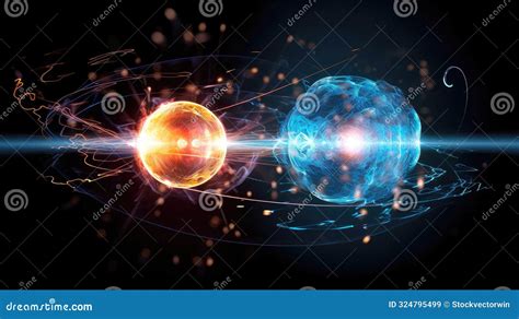 Electron Hydrogen Atom Stock Illustration Illustration Of Radiative