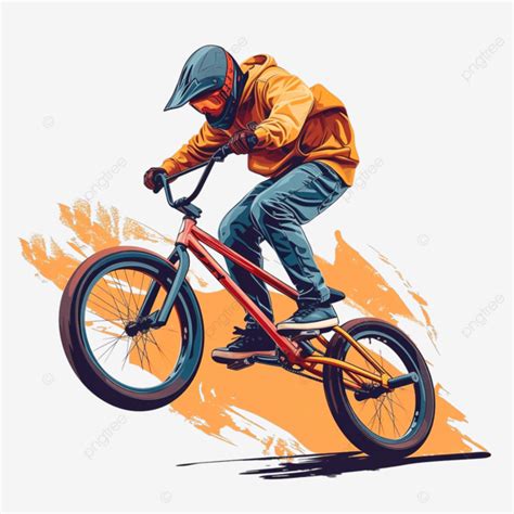 Bmx 자전거 자유형 스포츠 클립 아트 Bmx 자전거 타는 사람 Png 일러스트 및 이미지 에 대한 무료 다운로드