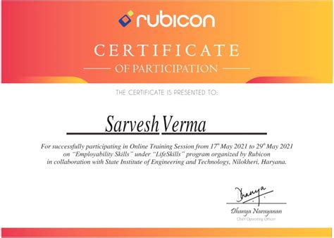 er sarvesh verma on linkedin softskillstraining rubicon