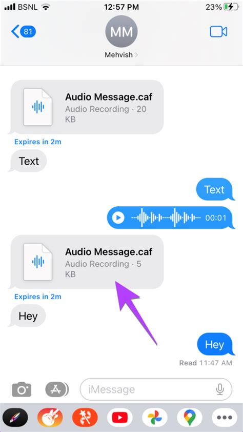 how to send a voice message on iphone ios 16 updated guiding tech