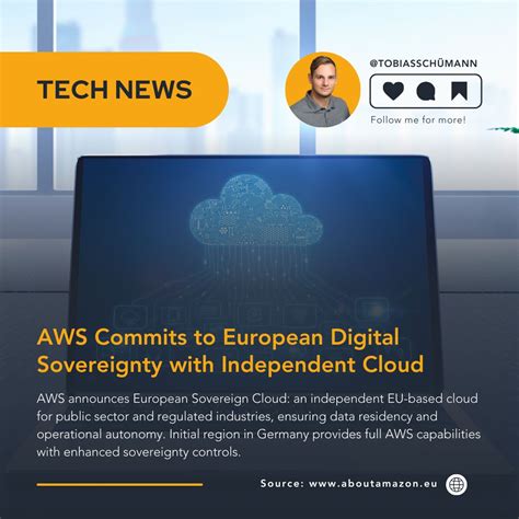 aws digitalsovereignty cloudtechnology tobias schümann