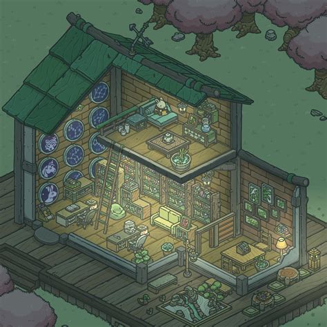 always wanted my own library 🥰 r tsukiodysseygame