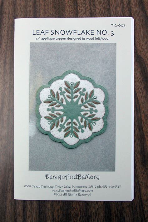 Leaf Snowflake 3 Leaf Snowflake 3