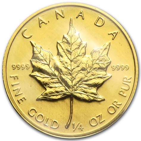 Buy 1982 Canadian 14 Oz Gold Maple Leaf Bu Apmex