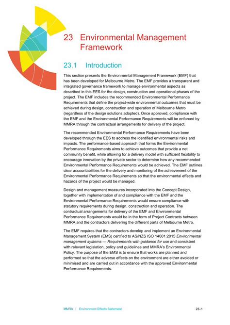 (PDF) 23 Environmental Management Framework - DOKUMEN.TIPS