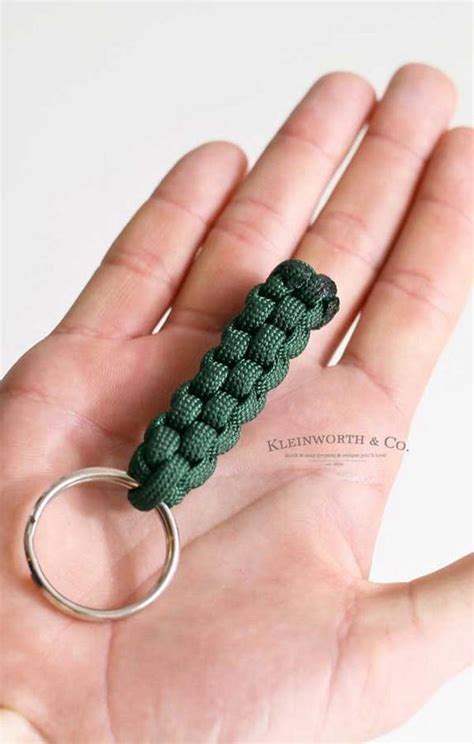 15 Diy Paracord Keychains How To Make A Paracord Keychain Mint Design Blog