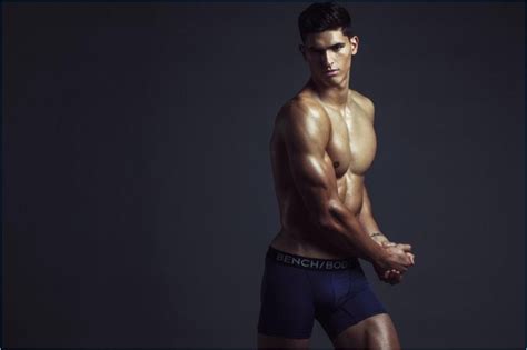 Pietro Boselli Trevor Signorino 2017 Bench Underwear Photo Shoot