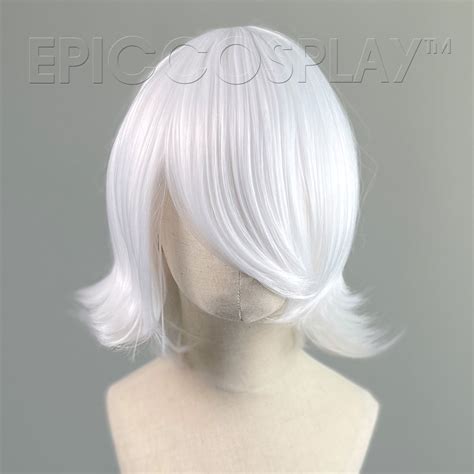 Chronos 14 Inch Classic White Short Cosplay Wig