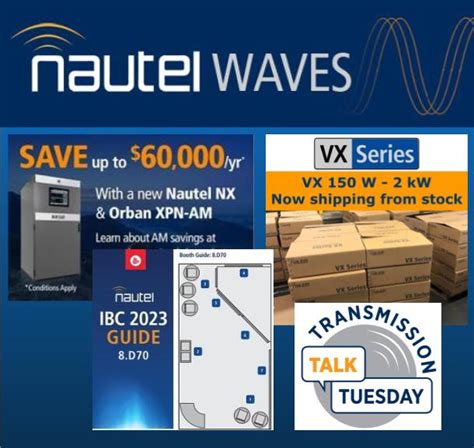 Waves Newsletter 66 Nautel Broadcast