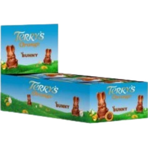 Terrys Easter Small Bunny With Orange And Coca Filling 24x28g Pacific Candy Wholesale