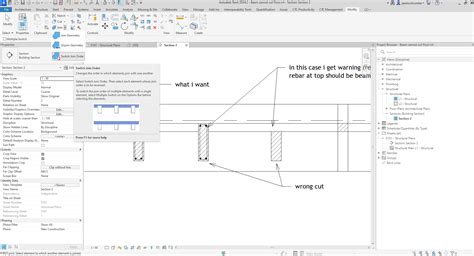 Solved New Beam Cannot Cut Floor After Reinforcement Previous Beam Autodesk Community