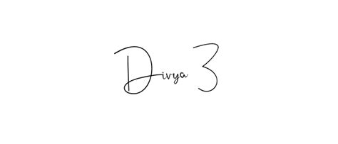 74 Divya 3 Name Signature Style Ideas Free Name Signature