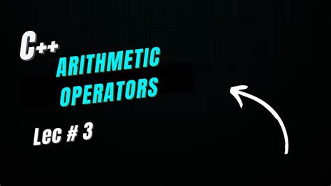 C Arithmetic Operators Shorts Lec 3 Youtube