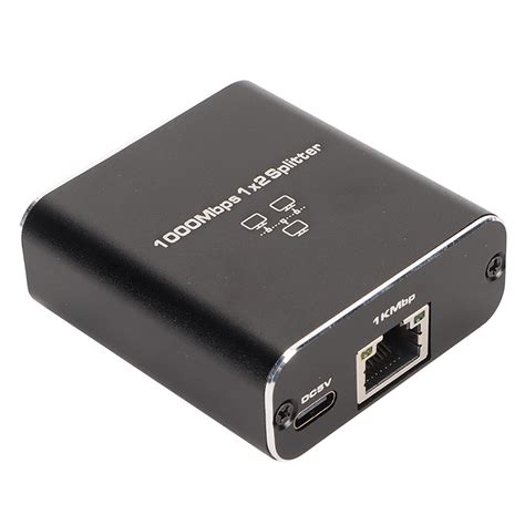 Ethernet Splitter Rj45 1 In 2 Out Gigabit Internet Splitter 1000mbps