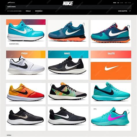 Premium Photo Explore Colors Dynamic Palette For Nike Products