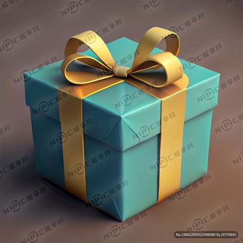 Ai创作图礼品包装 昵图网