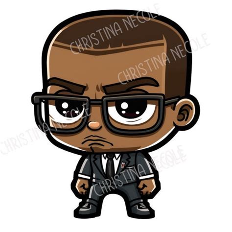 Malcolm X Cartoon