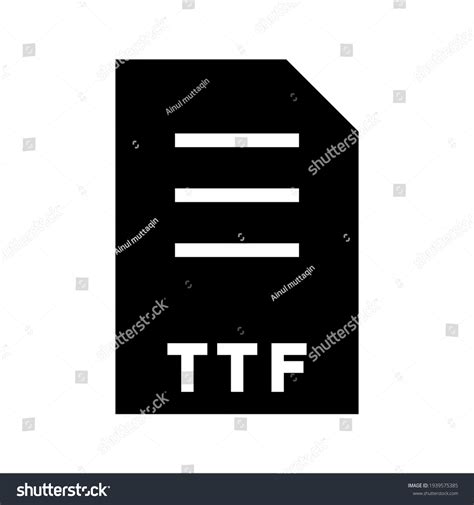Major File Format Vector Icon Illustration Stock Vector Royalty Free