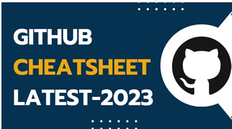 Github Command Cheat Sheet Latest 2023 Ninotronix Github Command Cheat Sheet Latest 2023 Ninotronix