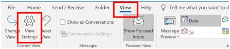 Guide Increase The Font Size In Outlook University Of St Augustine For Health Sciences