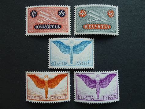 F8z F12z Ikarus Geriffeltes Papier Postfrisch K 108 Kaufen Auf Ricardo