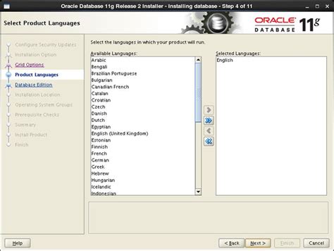 scientific linux 6 oracle database 11g r2 インストール server world