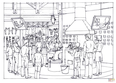 Coloriage Ligne Ferrier Coloriages à Imprimer Gratuits