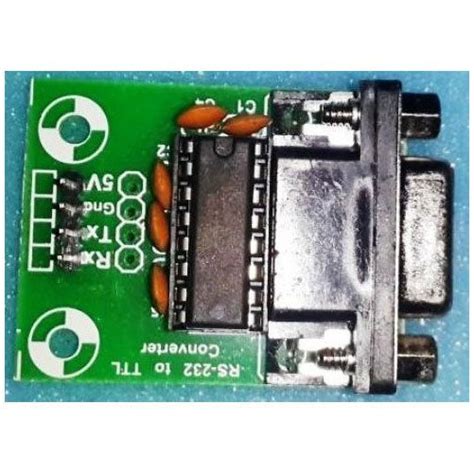 Plug In Jack Plastic And Mild Steel Max232 Microcontroller Interfacing