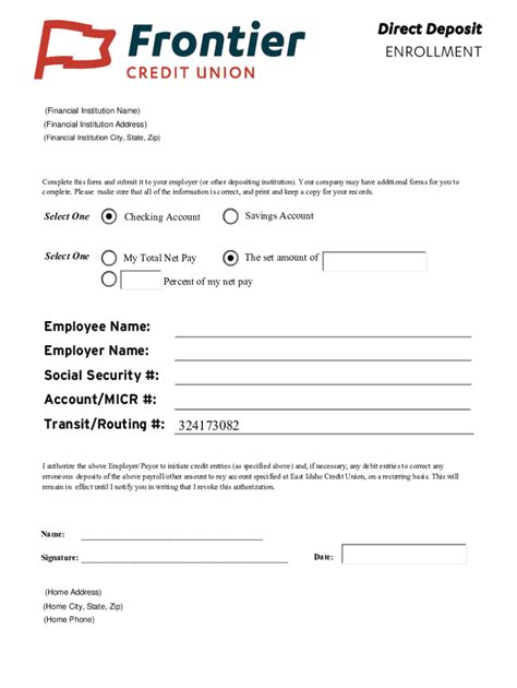 Fillable Online Chase Bank Identification Code For Direct Deposit Fax