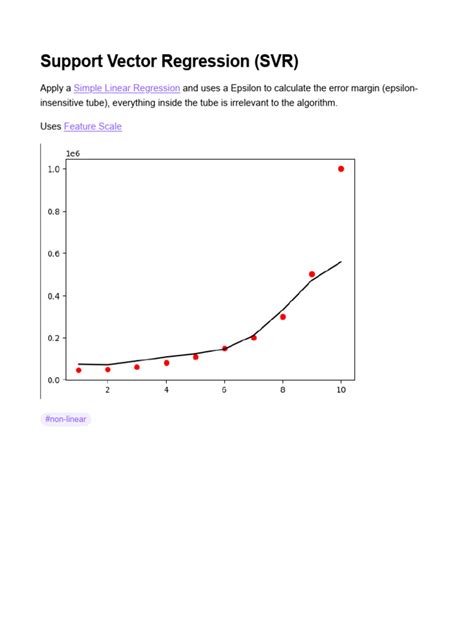 Support Vector Regression Svr Pdf