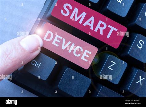 Writing Displaying Text Smart Device Business Approach Electronic