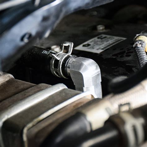 Ram 67l Cummins Billet Aluminum Upper Heater Hose Connector