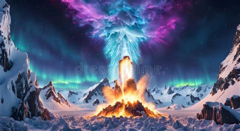 Grand Explosion In Antarctica Grand Exploding Minecraft World Texture
