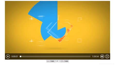 纯htmlcssjs自制视频播放器（video标签倍速播放）css Video属性倍速 Csdn博客