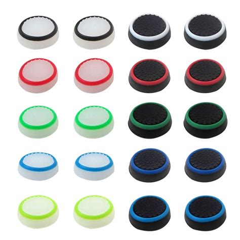 20 Pieces Analog Stick Joystick Controller Performance Thumb Grips Compatible For Ps5 For Ps4