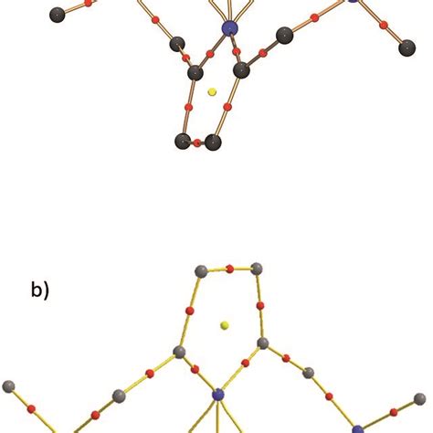 Molecular Graphs For 1 A Derived From Experiment And B Derived
