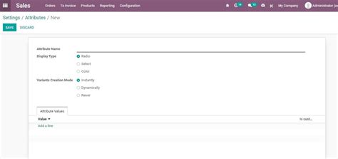 Product Variants Odoo Enterprise Edition Book Sales