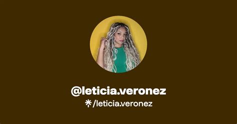 Leticia Veronez Instagram Tiktok Linktree