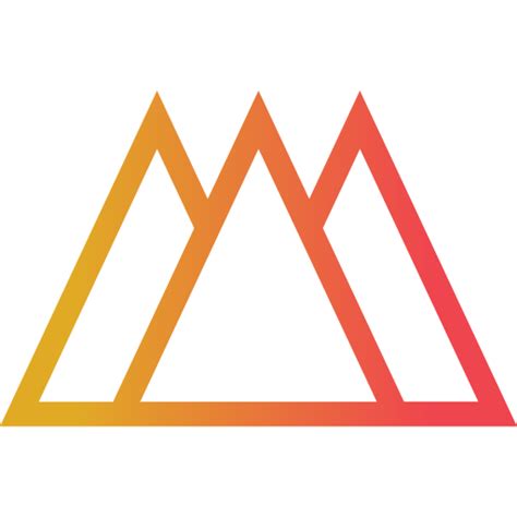 Pyramind Generic Gradient Outline Icon Freepik