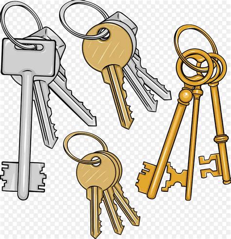 成串的矢量钥匙png图片素材下载 图片编号7827209 Png素材网