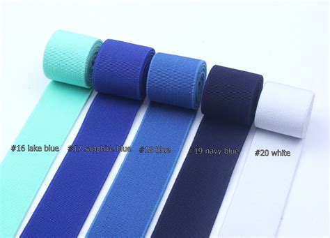 1 Inch Wide Elastic Band 1 Yards Plain Weave Elastic Band Elastic