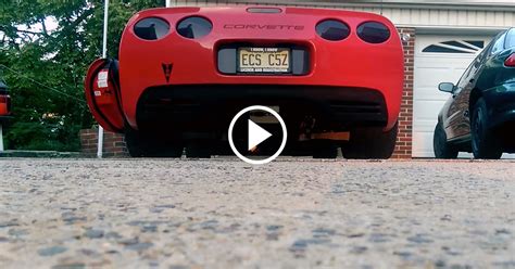 You Gotta Hear This C5 Corvette Z06 With Open Headers Vettetv