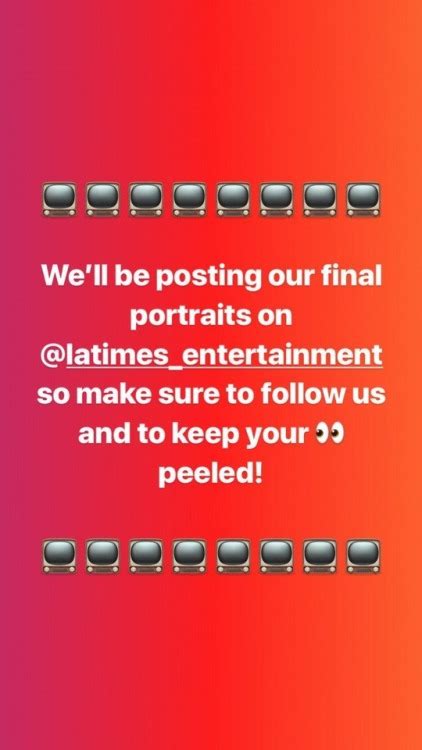 Via Los Angeles Timess Instagram Story April 7th Tumbex