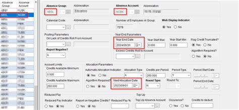 Absence Auto Allocation Error Converting Data Type Numeric Edsembli Support