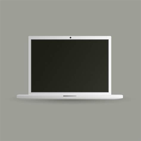 Silver Laptop Vector Art Icons And Graphics For Free Download